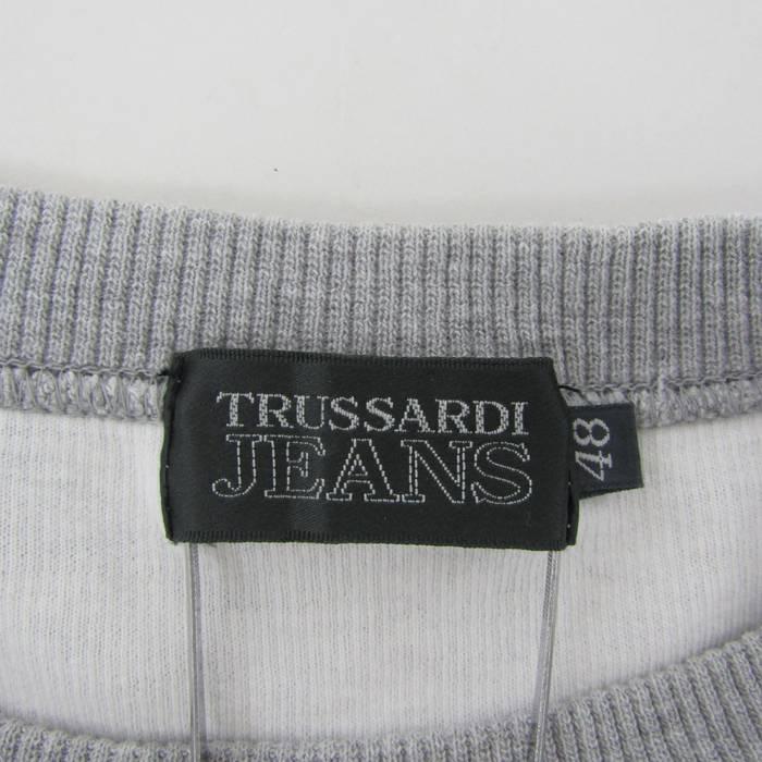 TRUSSARDI トラサルディ スウェット トレーナー トップス ドロップショルダー メンズ 48サイズ グレー : KBNET-DEUX - 通販 - Yahoo!ショッピング