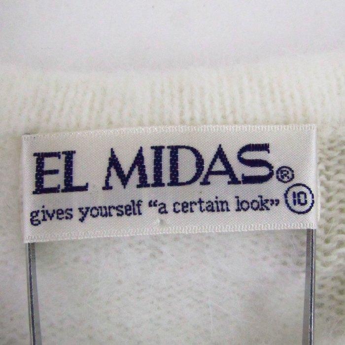 エルミダ ニット 長袖 総柄 ウール混 トップス レディース 10サイズ ホワイト系 EL MIDAS : rs18371 : KBNET-DEUX - 通販 - Yahoo!ショッピング