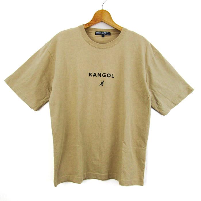 KANGOL カンゴール 半袖Tシャツ トップス ロゴT ロッキーモンロー メンズ Lサイズ ベージュ : KBNET-DEUX - 通販 - Yahoo!ショッピング