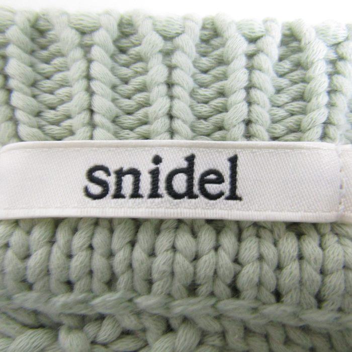SNIDEL スナイデル ニットワンピース トップス 長袖 チュニック ケーブルニット レディース Fサイズ ミントグリーン snidel : KBNET-DEUX - 通販 - Yahoo ...