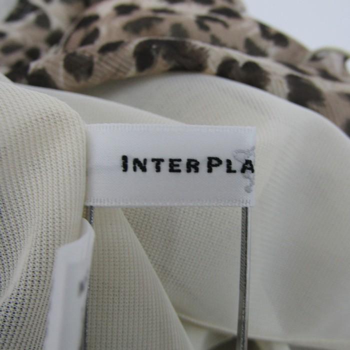 インタープラネットウィング ノースリーブカットソー レオパード柄 トップス レディース 38サイズ ベージュ系 INTER PLANET WINGS : KBNET-DEUX - 通販 ...