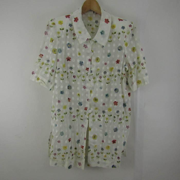 Leilian レリアン ブラウス シャツ 半袖 コットン100% ブランド トップス 日本製 白 レディース 9サイズ ホワイト : KBNET-DEUX - 通販 - Yahoo!ショッピング