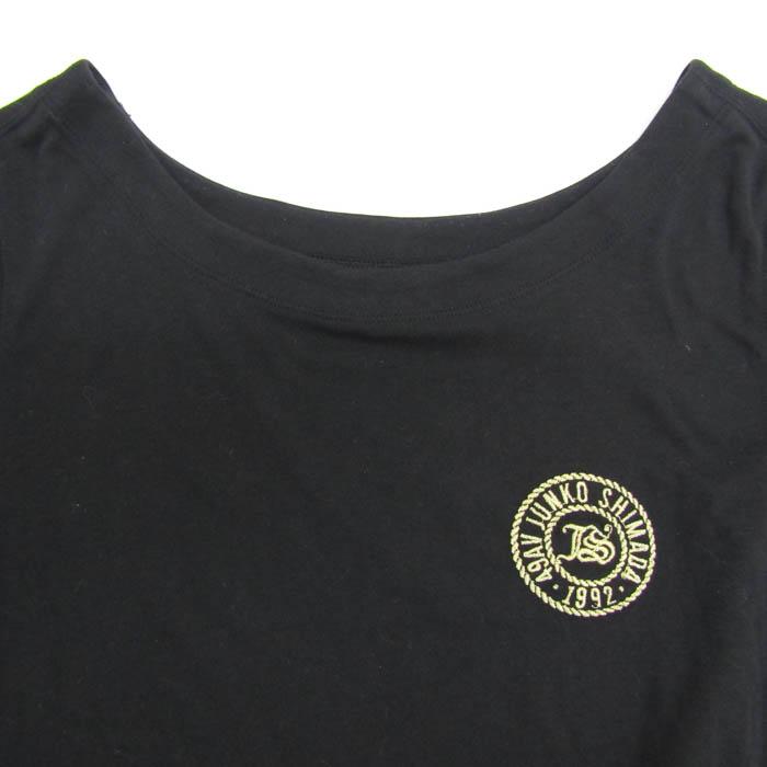 フォーティナインアベニュージュンコシマダ 長袖Tシャツ トップス ロゴ刺繍 レディース 9サイズ 黒 49AV.junko shimada : KBNET-DEUX - 通販 - Yahoo ...