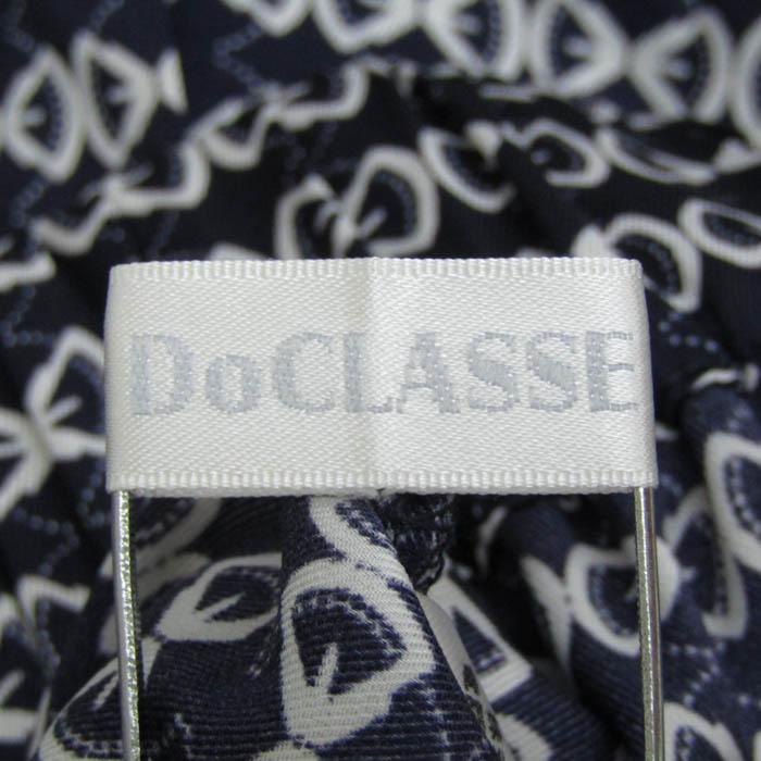 ドゥクラッセ フレアスカート プリーツスカート ボトムス レディース Mサイズ ネイビー×ホワイト DoCLASSE : KBNET-DEUX - 通販 - Yahoo!ショッピング