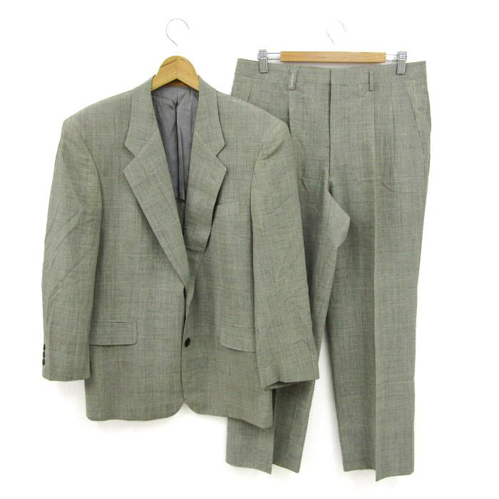 LANCEL ランセル スーツ セットアップ 上下セット ウール100% チェック柄 メンズ 94AB4サイズ ベージュ : KBNET-DEUX - 通販 - Yahoo!ショッピング