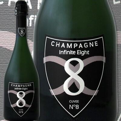 インフィニット エイト シャンパーニュ キュベ ブリュットシャンパン750ml正規輸入品Infinite Eight Champagne ...