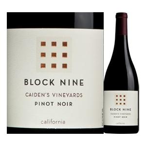 ブロック ナイン カリフォルニア ピノ ノワール2016カリフォルニアアメリカ赤ワイン750mlバリューBlock Nine wine ...