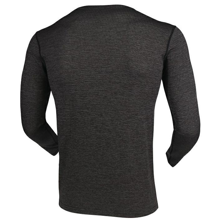 JW-609 BT冷感速乾デュアルブロック ロングスリーブ クルーネックシャツ ヘザーブラック S〜3L JW609【ネコポス対応品1】お取り寄せ商品 : KCMオンラインショップ - 通販 ...