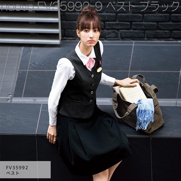 FOLK フォーク FV35992-9 ベスト レディース ブラック【お FOLK フォーク FV35992-9 ベスト レディース ブラック【お