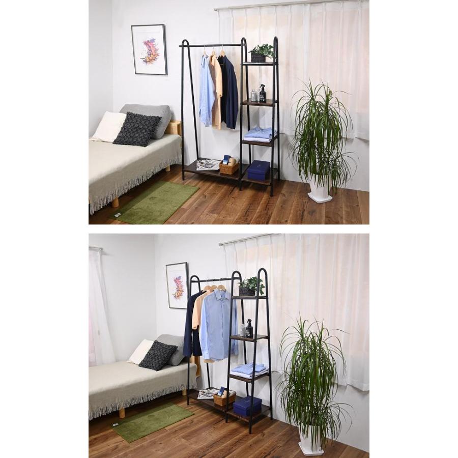 フクダクラフト AH-1695 DBW ハンガーラックワイド棚付き ダークブラウン 組立品 メーカー直送品 送料無料(北海道・沖縄・離島を除く) : 647-4952334031037 ...