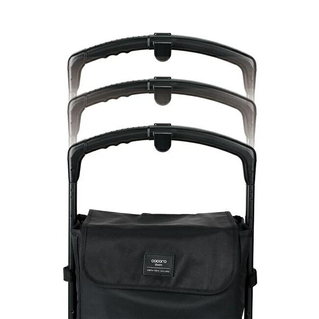 cocoro レップ 552001 COCORO ココロ 横押し4輪 ショッピングカート デランナ ブラウン メーカー直送品 同梱/代引不可 ...