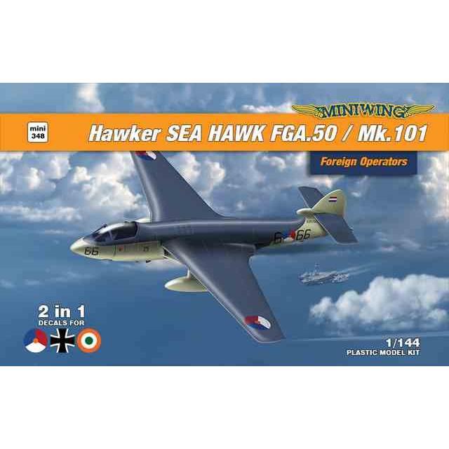 ミニウイング 1/144 ホーカーシーホーク FGA.50/MK.101 2in1 プラモデル mini348 : mini348 : 模型店 けいくらふと(通販専門) - 通販 ...