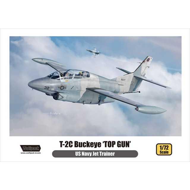 ウルフパック ウルフパック10013 T-2C バックアイ トップガン 1/72スケール プラモデルキット : 模型店 けいくらふと(通販専門 ...