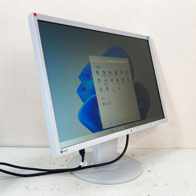 FlexScan 美品！ 2018年発売 中古液晶モニター 入力3系統 ★ EIZO EV2216W 22インチワイド液晶 解像度:1680× ...