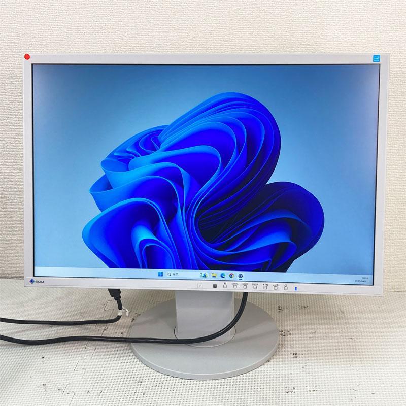 FlexScan 美品！ 2018年発売 中古液晶モニター 入力3系統 ★ EIZO EV2216W 22インチワイド液晶 解像度:1680× ...