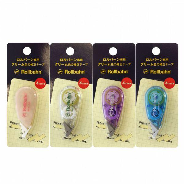 ロルバーン 修正テープ クリーム 4mm幅 ライトパープル 500672 440 : 文具・文房具のKDM ヤフー店 - 通販 - Yahoo!ショッピング