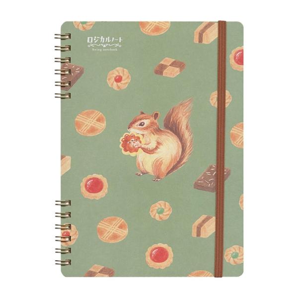 古川紙工コラボ スイングロジカル Wリングノート B6 オトメ時間 クッキー NW-B506-2 : p150446 : 文具・文房具のKDM ヤフー店 - 通販 - Yahoo!ショッピング