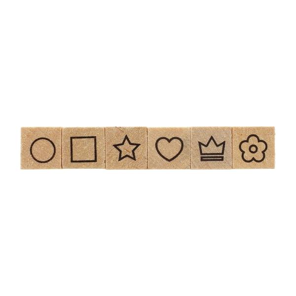 CHOCOTTO STAMP - ちょこっとスタンプ 図形/SHAPE : 文具・文房具のKDM ヤフー店 - 通販 - Yahoo!ショッピング