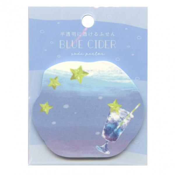 パーラー シアーふせん 30枚 ブルーサイダー かわいい スイーツ柄 ドリンク柄 B23-PLFS-BS : 文具・文房具のKDM ヤフー店 - 通販 - Yahoo!ショッピング