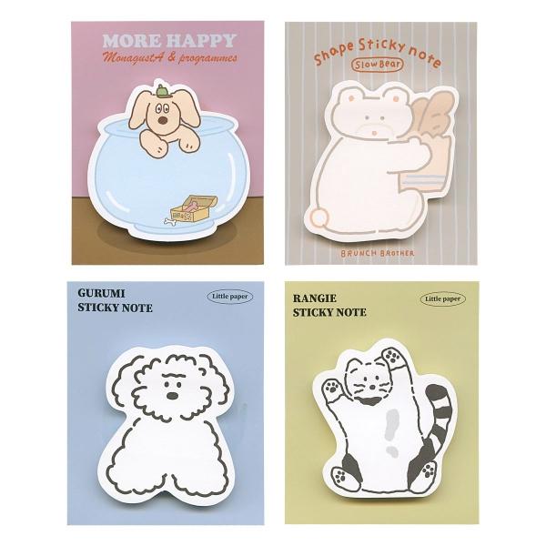 ふせん ダイカット付せん ブランチブラザー スローベア BRB-F03-A : 文具・文房具のKDM ヤフー店 - 通販 - Yahoo!ショッピング