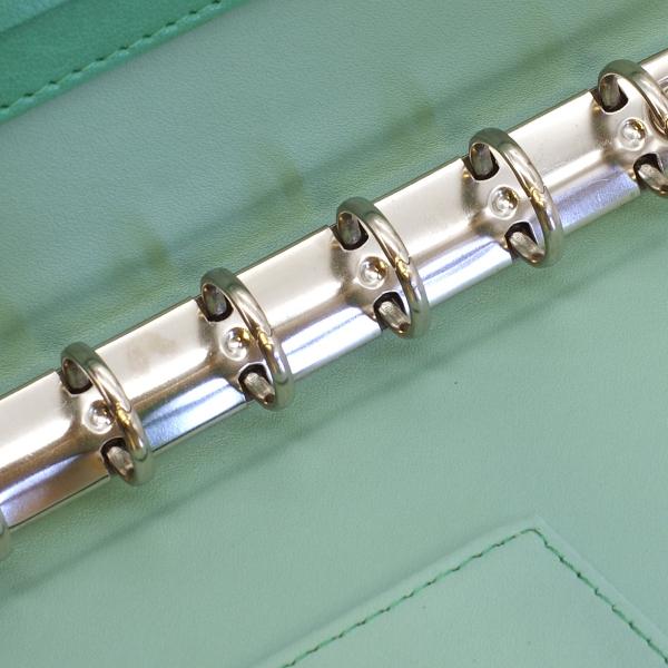 PUレザー ミニ6穴 システム手帳バインダー ミントグリーン GPU-MN6-13 : p156158 : 文具・文房具のKDM ヤフー店 - 通販 - Yahoo!ショッピング