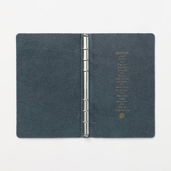 PLOTTER/プロッター バイブル ホースヘアーII レザーバインダー 11mm ネイビー 77717792 : 文具・文房具のKDM ヤフー店 - 通販 - Yahoo!ショッピング