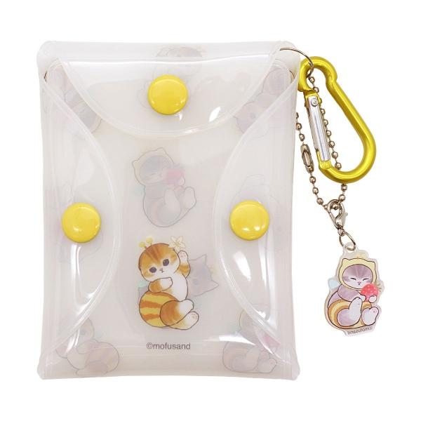 mofusand/モフサンド マルチクリアポーチ はち かわいい MFS-252 : 文具・文房具のKDM ヤフー店 - 通販 - Yahoo!ショッピング