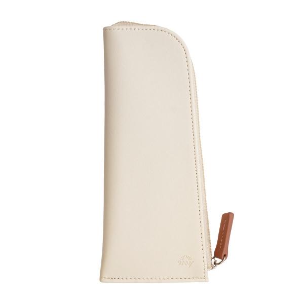 SUNNY FLAT PEN CASE /フラットペンケース アンバーホワイト LSPM-03 : 文具・文房具のKDM ヤフー店 - 通販 ...