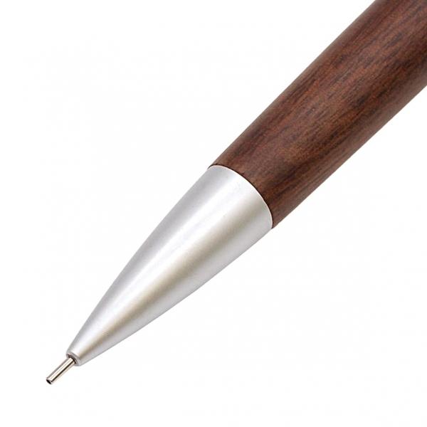 バディ 木軸 シャープペンシル 0.5mm シルバー/ウォールナット MV-B09 : 文具・文房具のKDM ヤフー店 - 通販 ...