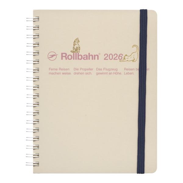 2026年 手帳 10月 月間ブロック ロルバーンダイアリー グラフィティ L ベージュ 160056 161 : 文具・文房具のKDM ...