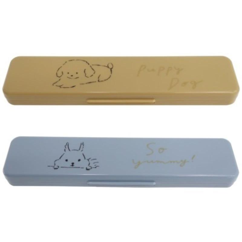 milimili おはし ＆ スプーンのツインセット コンビセット イヌ リス Q-LIA 箸 抗菌 食洗機対応 ランチ雑貨 日本製 ...