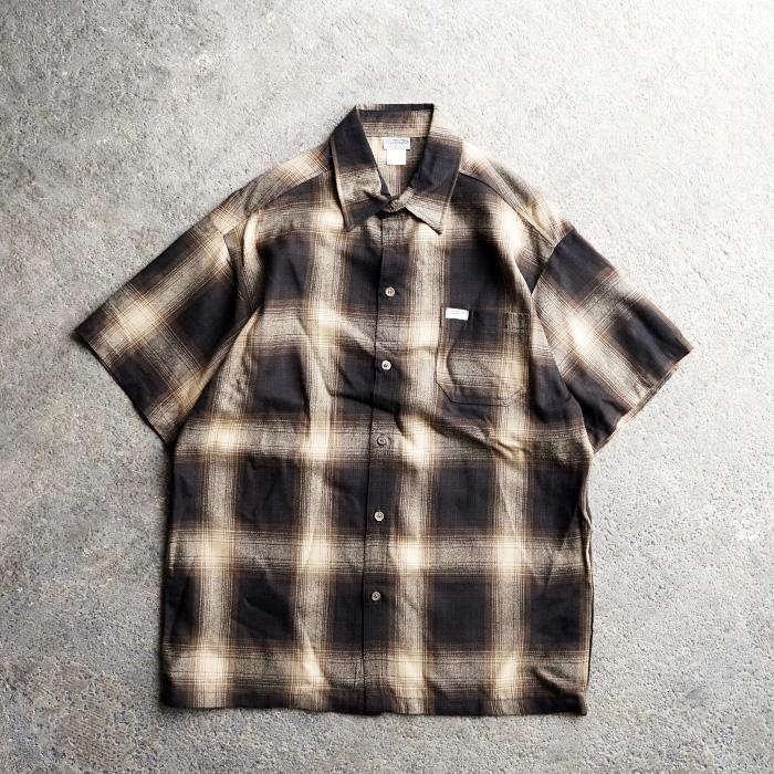 Cal Top（キャルトップ） シャツ メンズ 半袖 OMBRE CHECK S/S SHIRTS