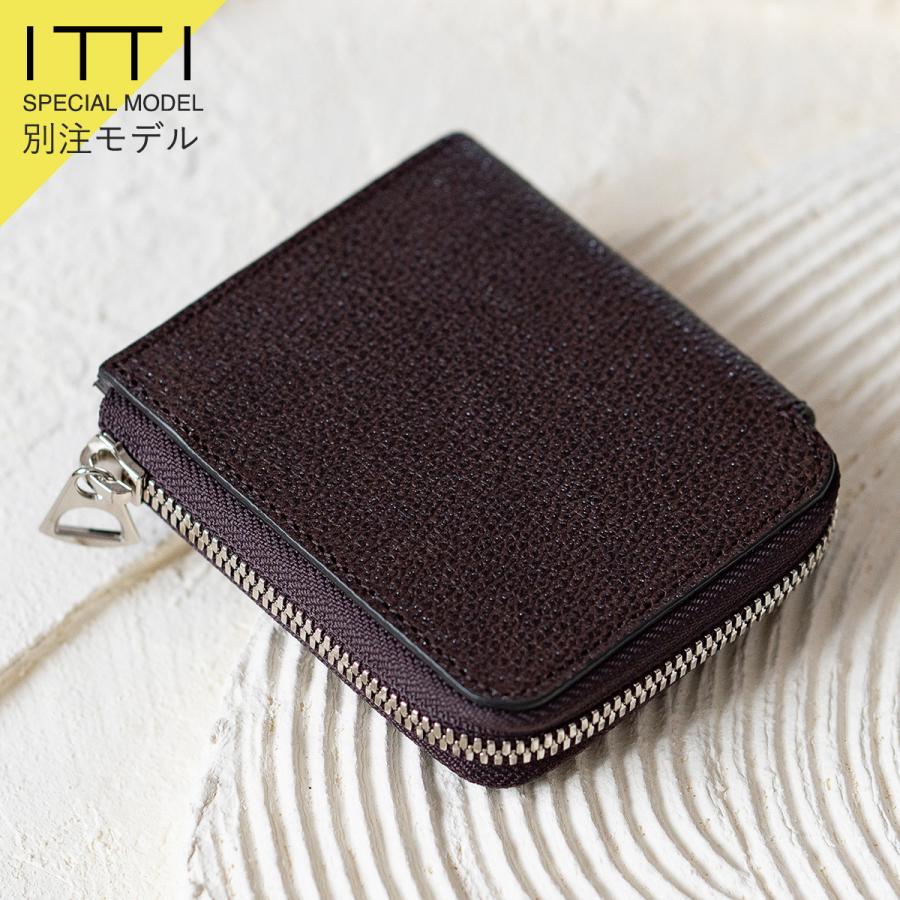 【EXCLUSIVE】ITTI イッチ CRISTY VERY COMPACT WLT .5 / KUROZAN - BROWN クリスティ ...