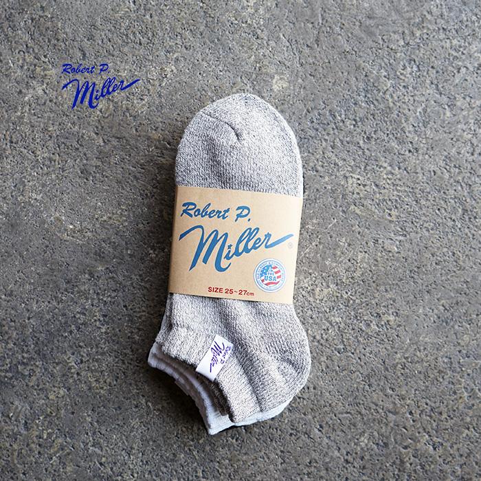 Robert P. Miller ミラー 3P Ankle length socks ラインソックス 3Pソックス ソックス 靴下 リブ ...