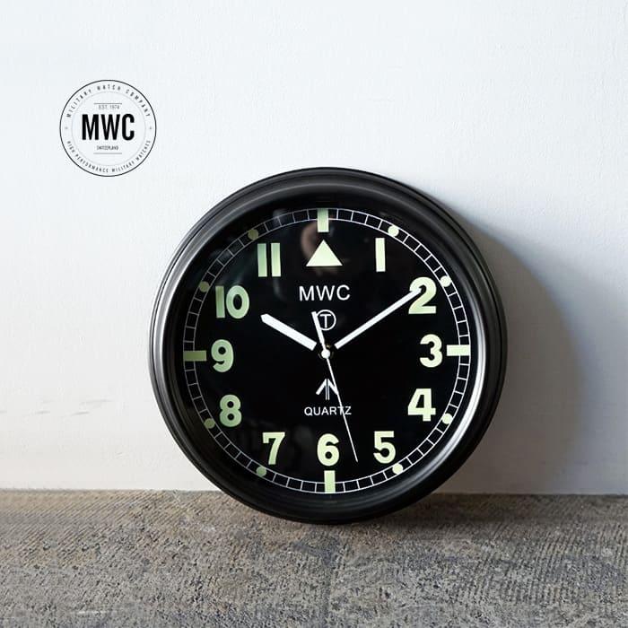 壁掛け時計 掛け時計 時計 おしゃれ MWC ミリタリーウォッチカンパニー Retro G10 Pattern Military Wall ...