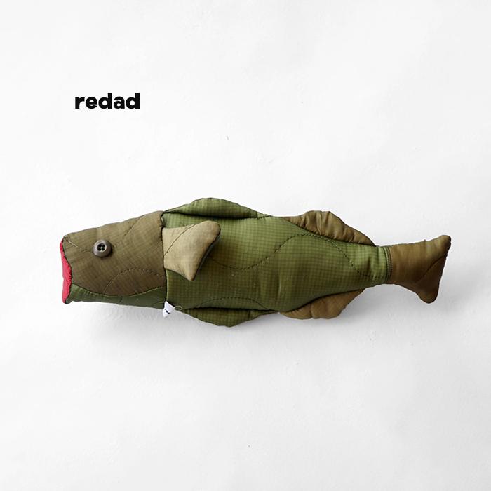 redad レダッド patchwork soft toy Black Bass -military liner パッチワークソフトトイ ...