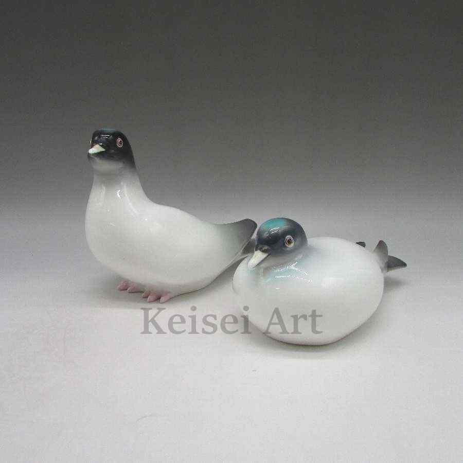 プレミアノリタケ ボーンチャイナ鳥の置物ペア U2918 :u29180000:敬誠アート - 通販 - Yahoo!ショッピング