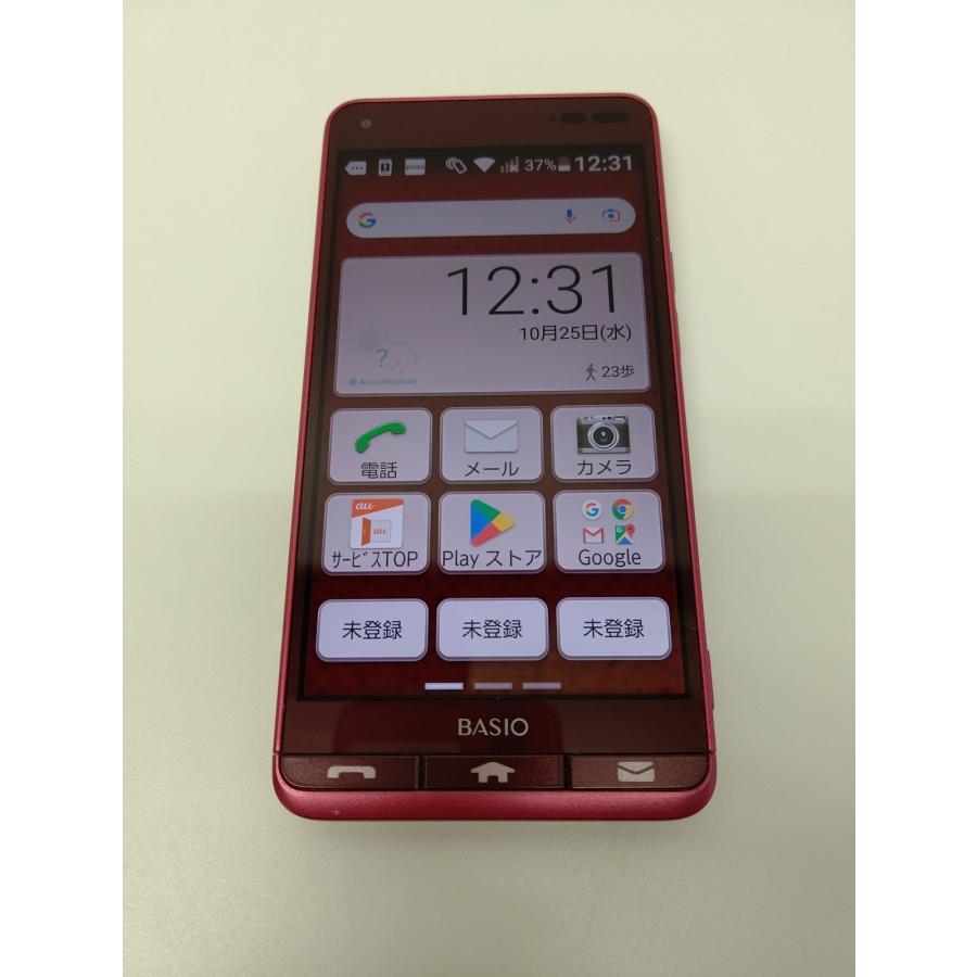 送料当店負担 KYV43 BASIO3 レッド au : 携帯王 - 通販 - Yahoo!ショッピング