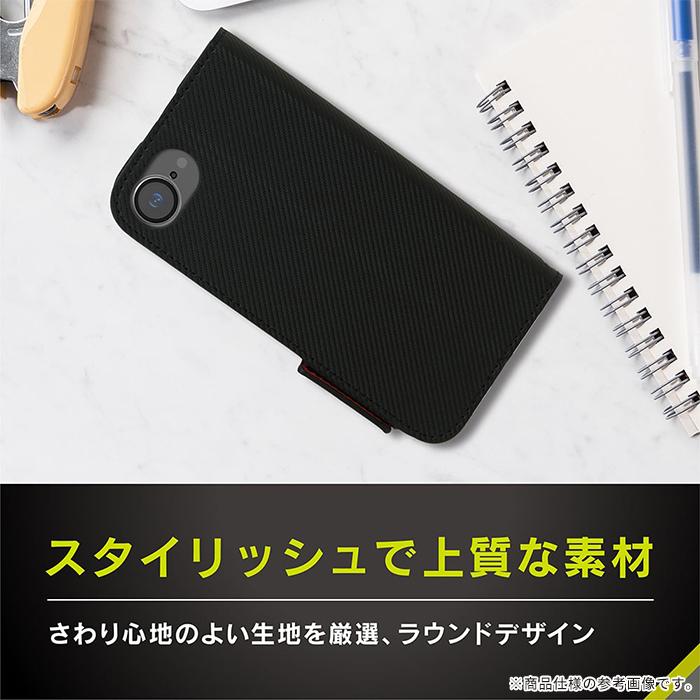 simplism（スマホ） [iPhone 16e]Simplism シンプリズム [FlipNote] 耐衝撃フリップノートケース ...