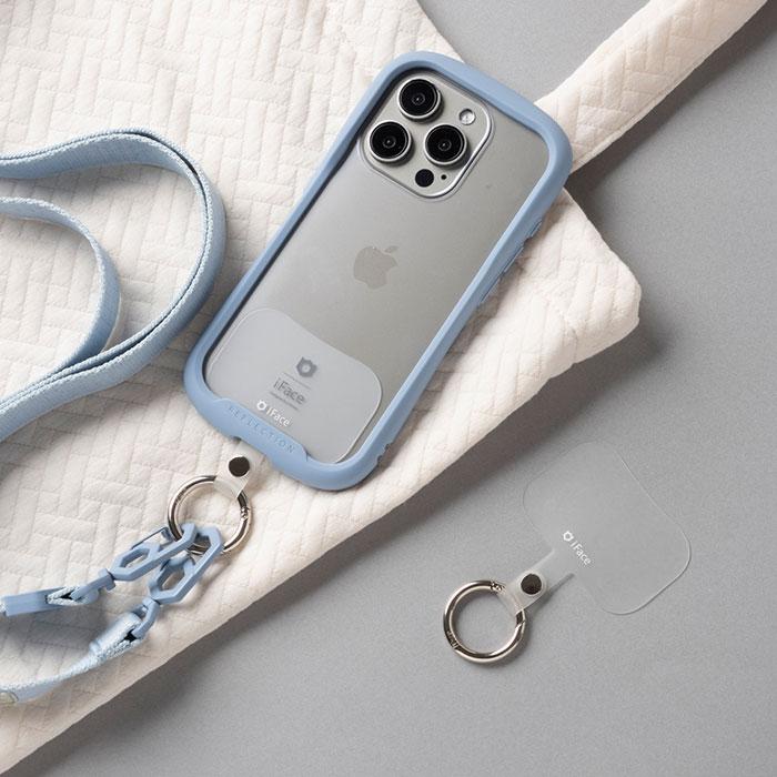 iFace スマホショルダーストラップ iPhone android ストラップ ホルダー 携帯ストラップホルダー 携帯ストラップ スマホストラップ クリア 韓国 : Hamee(ハミィ ...