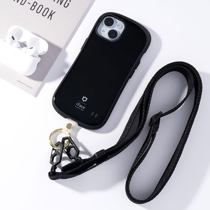 iFace スマホショルダーストラップ iPhone android ストラップ ホルダー 携帯ストラップホルダー 携帯ストラップ スマホストラップ クリア 韓国 : Hamee(ハミィ ...