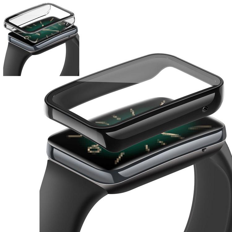 Xiaomi Smart Band 7 Pro ケース ガラスフィルム ケース カバー 曲面対応 液晶保護カバー シャオミ スマートバンド7 ...