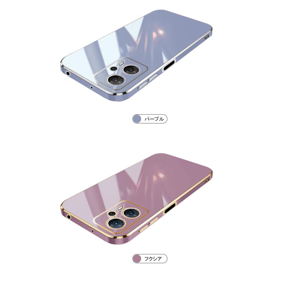 Moto G13 ケース カバー メッキ TPU 可愛い/かわいい エレガント シンプル ストラップ穴 レンズ保護 背面ケース モト G13 ラ ソフトケース/カバー :mg13-v39m ...