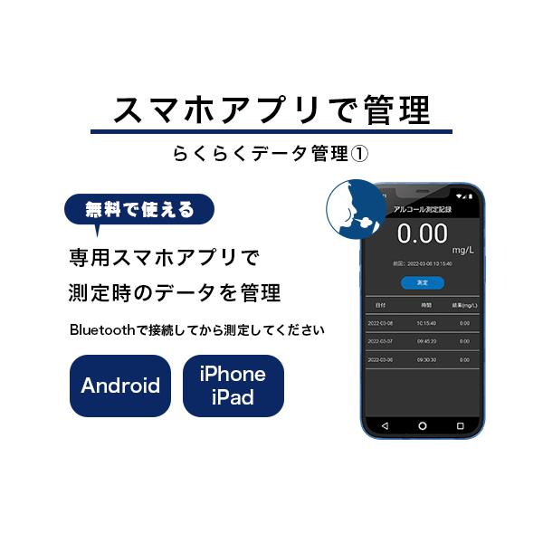 アルコールチェッカー アルコール検知器 交換 国家公安委員会 業務用 法人 義務化 非接触 日本メーカー AN-S104 KEIYO : KEIYO公式ショップ ヤフー店 - 通販 ...