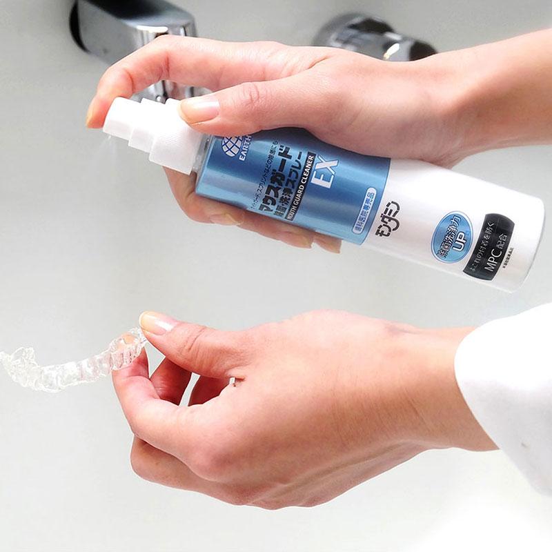 アース製薬 マウスガード 除菌・洗浄スプレーEX 130ml 歯科専売品 3本 : KELLYSヤフーショッピング店 - 通販 - Yahoo!ショッピング