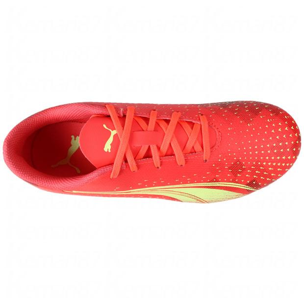 ジュニア ウルトラ プレイ HG/AG +MID JR フェアリーコーラル×フィジーライト 【PUMA|プーマ】ジュニアサッカースパイク ...