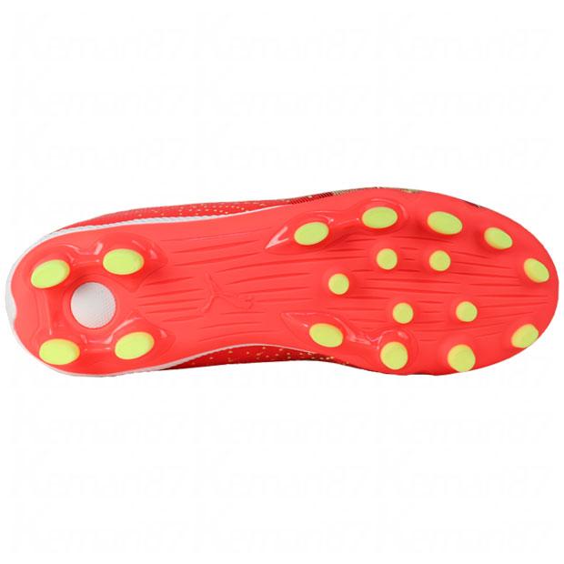 ジュニア ウルトラ プレイ HG/AG +MID JR フェアリーコーラル×フィジーライト 【PUMA|プーマ】ジュニアサッカースパイク ...