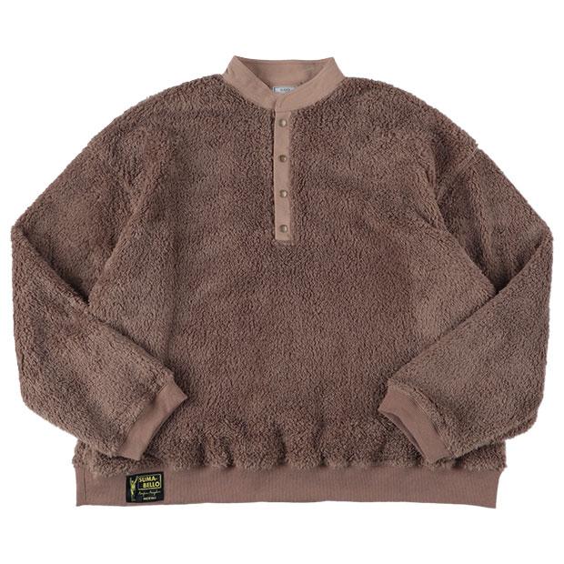 FLEECE HENLEY NECK フリーストップ 【SULLO|スージョ】サッカー