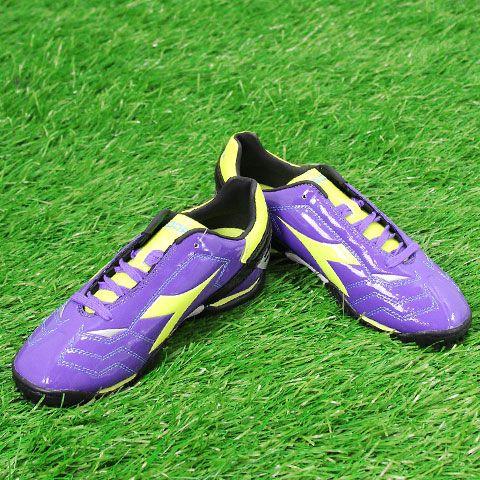 DD-SOLANO PLUS M TF JR J ヴァイオレット×イエローフルオ 【diadora|ディアドラ】サッカージュニアトレーニング ...