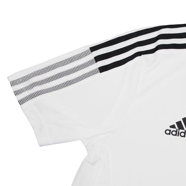 adidas TIRO21 半袖トレーニングジャージー ホワイト 【adidas|アディダス】サッカーフットサルウェアー44906 ...